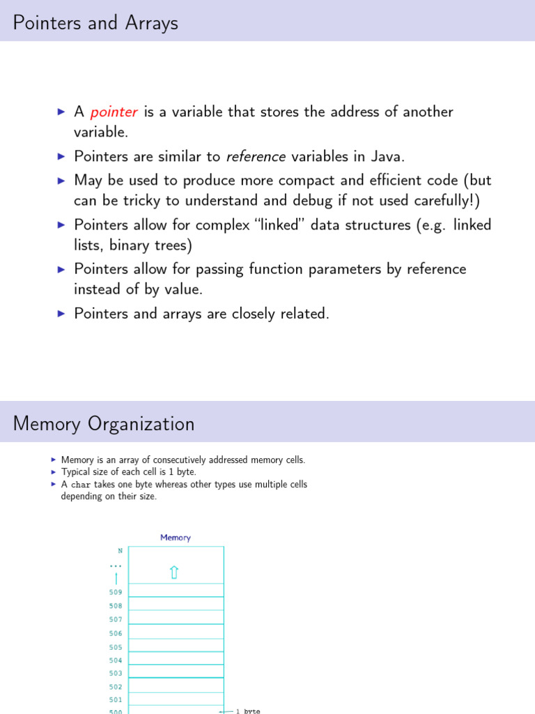 C Pointers Arrays And String Pdf Pointer Computer Programming 7160
