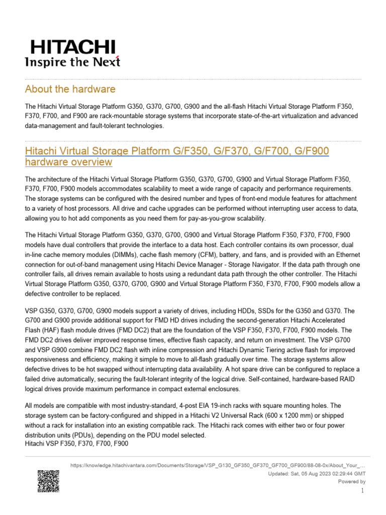 Hitachi G-F Series | PDF | Solid State Drive | Computer Data Storage