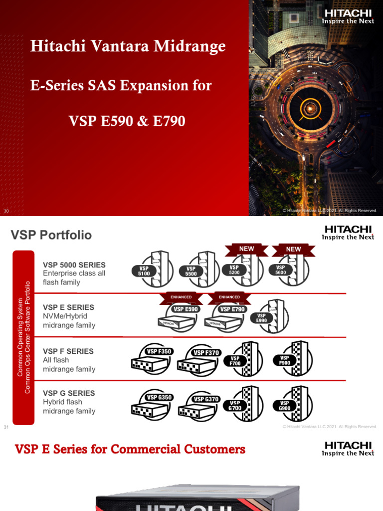 VSP E590 & E790 Specifications Overview | PDF | Solid State Drive ...