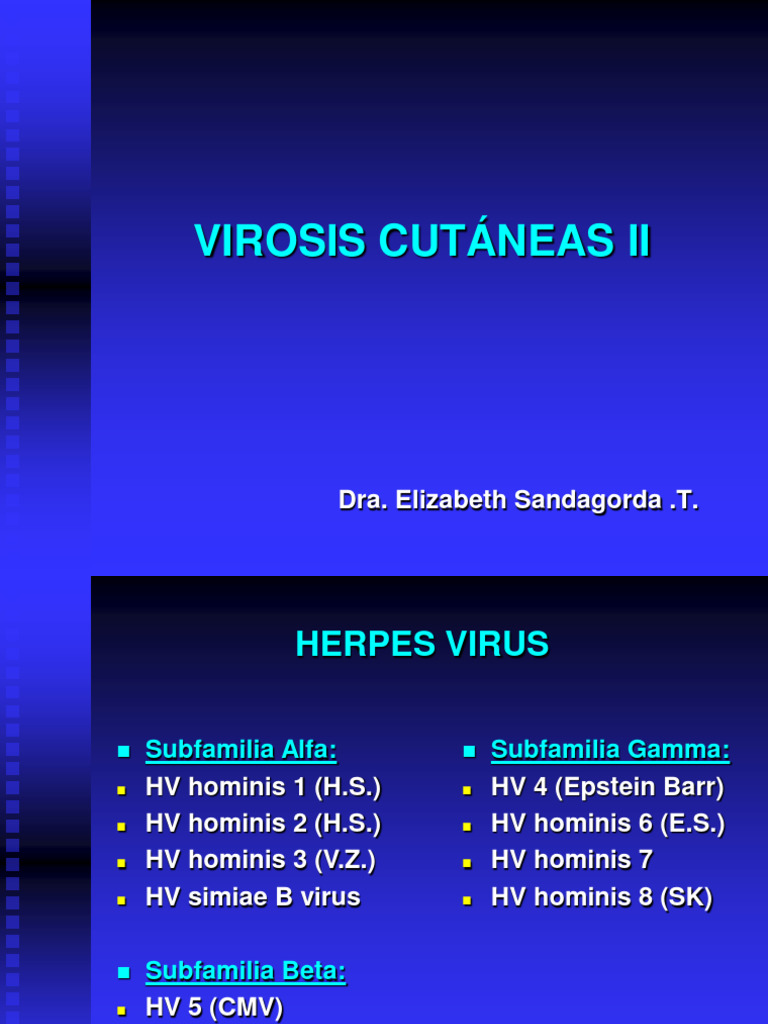 virosis cutanea piñero 2 UNI | PDF | Causas de la muerte | Virus