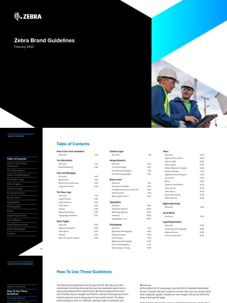 Zebra Master Brand Guidelines en Us | PDF | Brand | Logos