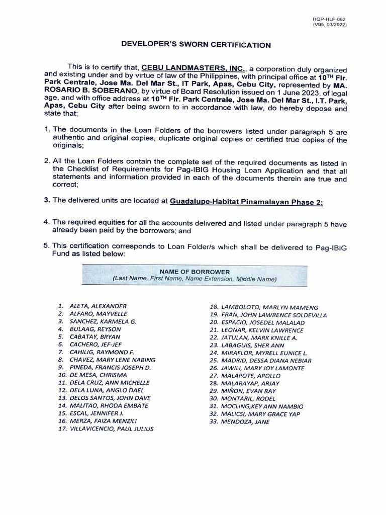 Developers Certification | PDF