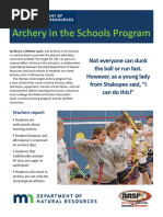 NASP Tournament Handbook | PDF | Bow And Arrow | Archery