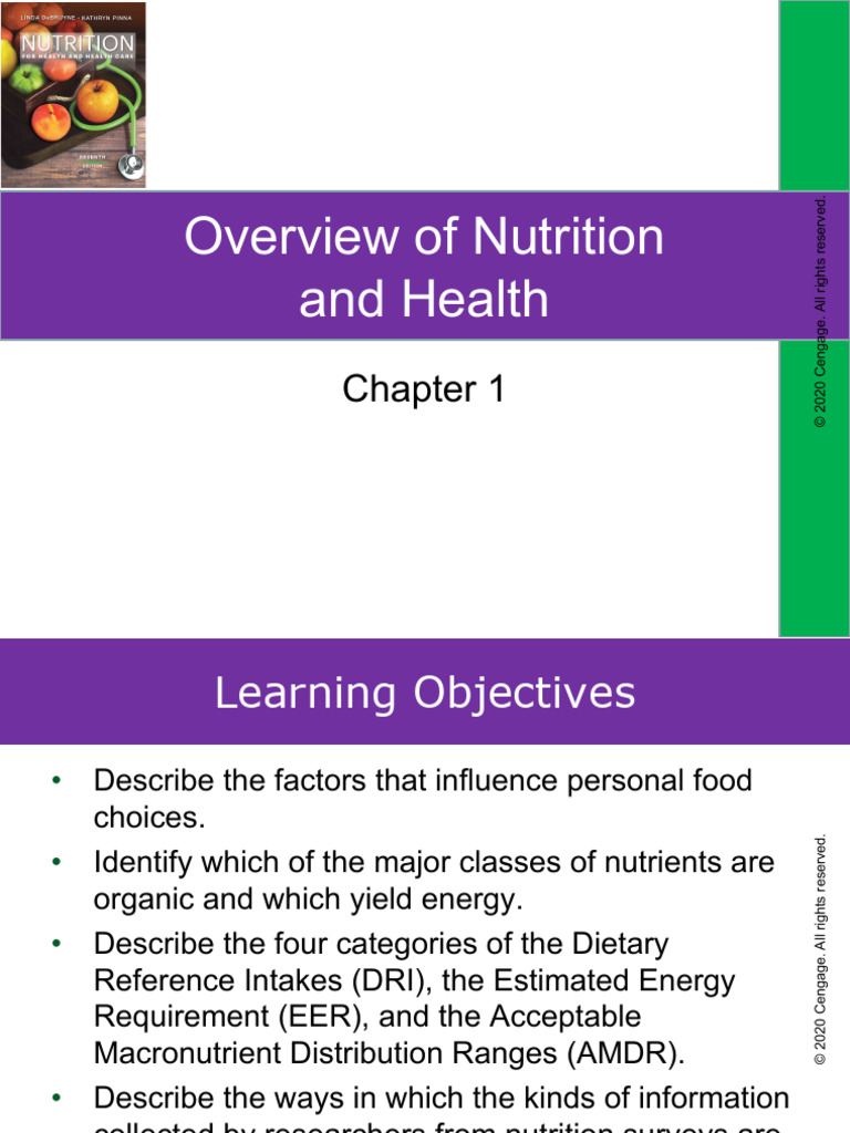 Chapter | Download Free PDF | Nutrition Facts Label | Nutrients