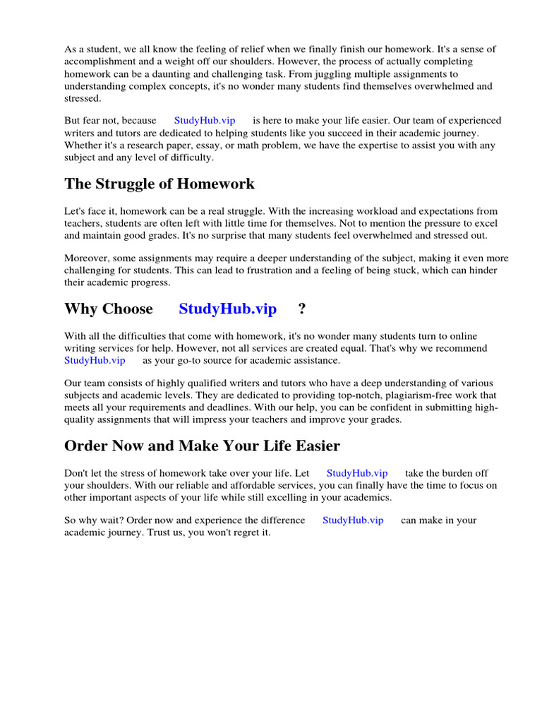 I Have Finished My Homework | PDF | Homework | Teachers