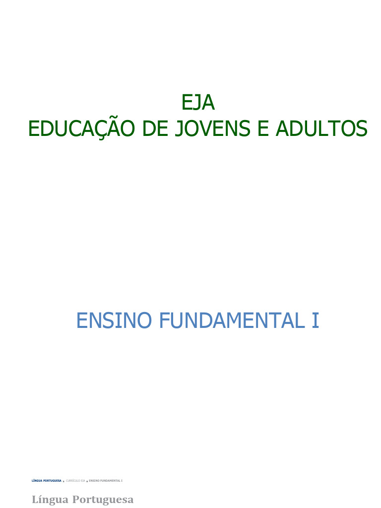 EJA Completo Digital | PDF | Caixa alta e caixa baixa | Escrita
