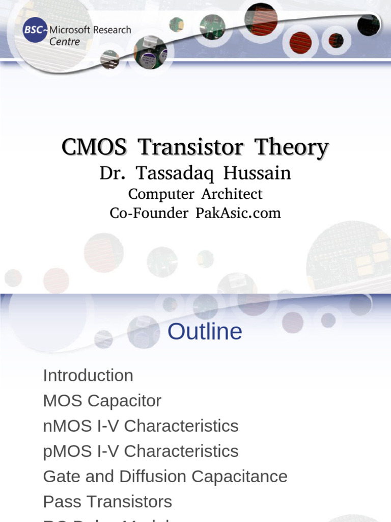 Vlsi Lec 02 | PDF | Mosfet | Field Effect Transistor