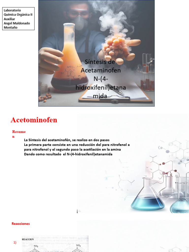 Presentacion Lab Org 2 | PDF | Solubilidad | Cloruro
