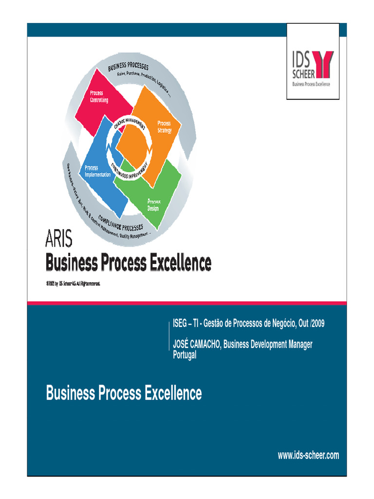 Business Process Excellence Pdf Gestão De Processos De Negócios