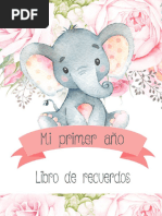 Libro de Recuerdos Bebé en A4 | PDF