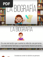 Estructura y partes de una biografía | PDF | Biografía | Narrativa