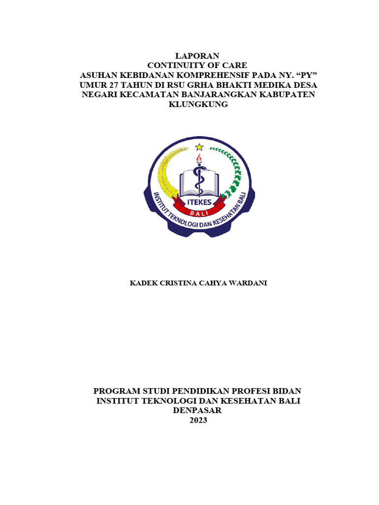 Revisi Coc Pasca Ujian | PDF | Pengembangan Diri | Kesehatan Holistik