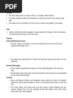 4 Eveline by James Joyce MCQs and Short Questions | PDF