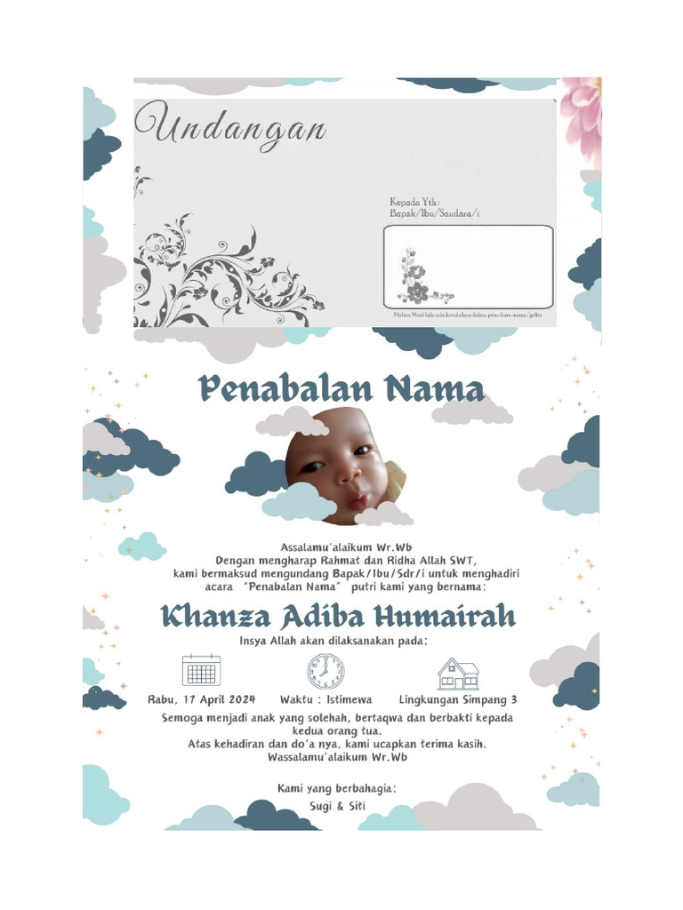 Undangan Penabalan | PDF