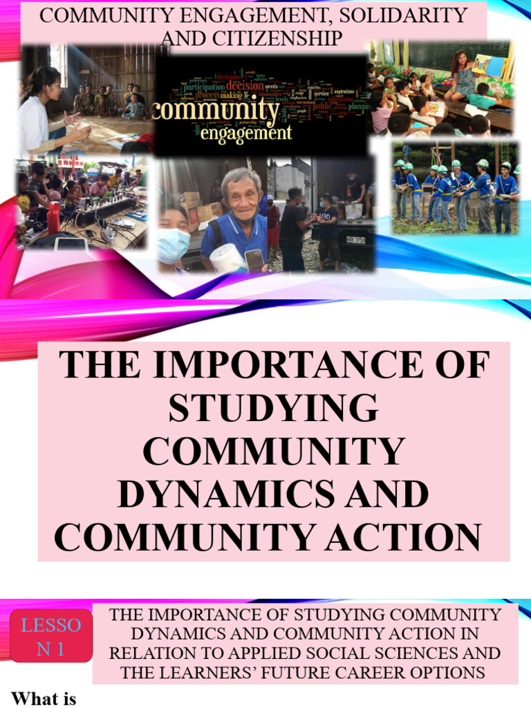 Cse Module 1 - L1 | PDF | Community | Social Sciences