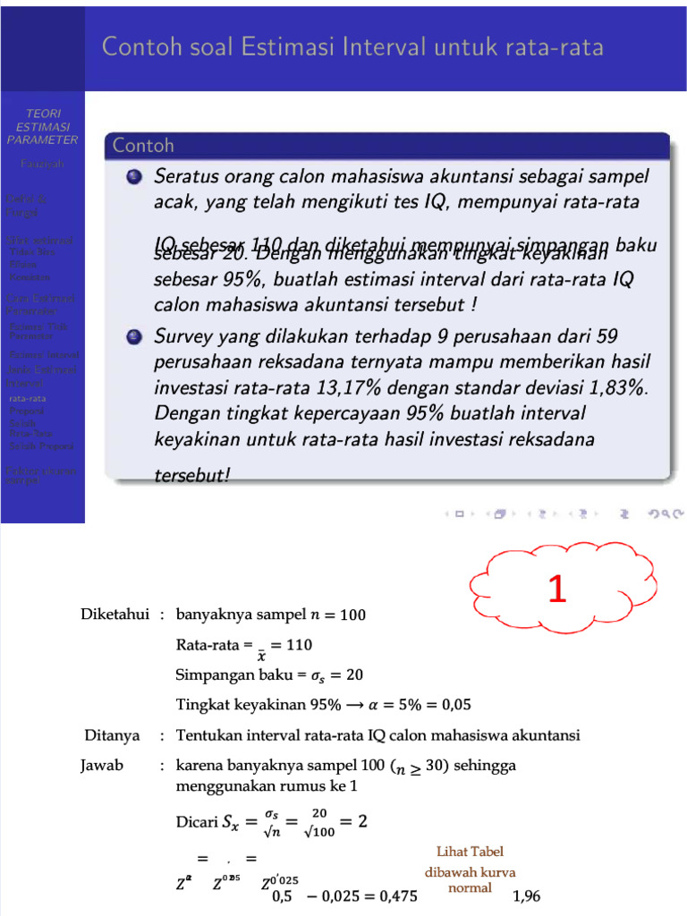 PDF Latihan Soal Estimasi Compress | PDF