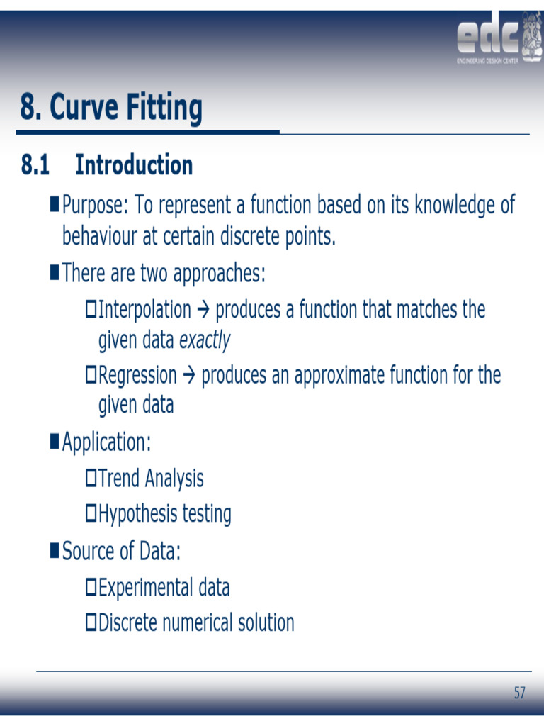 Numerical Analysis - Curve Fitting | PDF | Errors And Residuals ... Numerical Analysis - Curve Fitting | PDF | Errors And Residuals ...