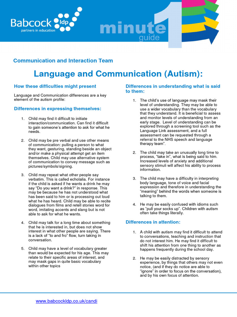 Language and Communication | PDF | Communication | Attention