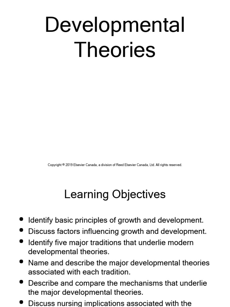 Week 2 Growth and Development Theories | PDF | Attachment Theory ...