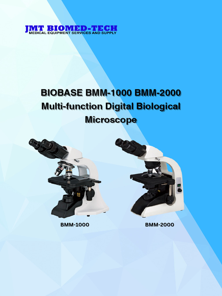 Biobase Microscope Brochure | PDF | Lenses | Optics