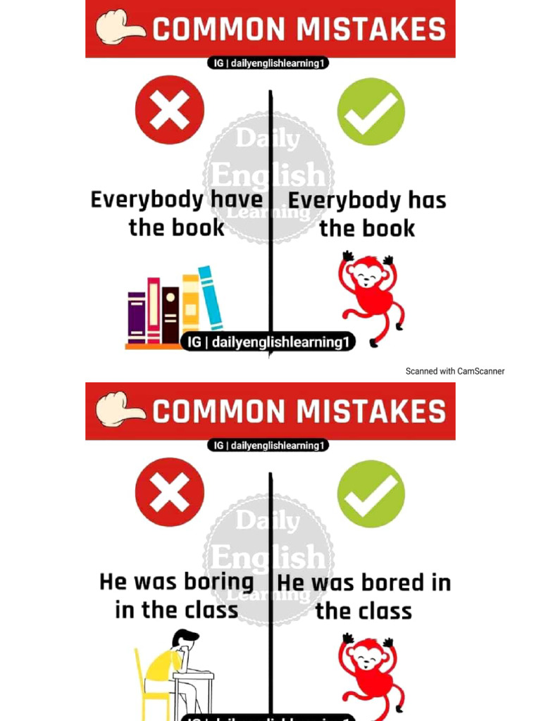 Common Mistakes... | PDF