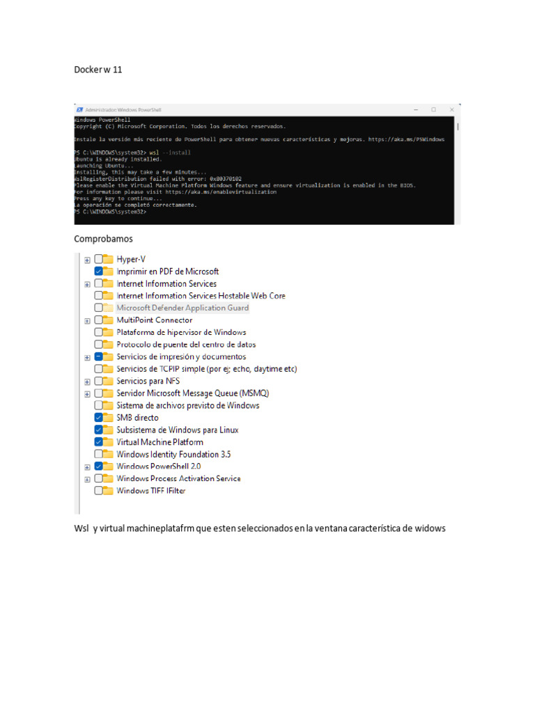 Docker examples guide | PDF | Lenguaje de escritura | Programación