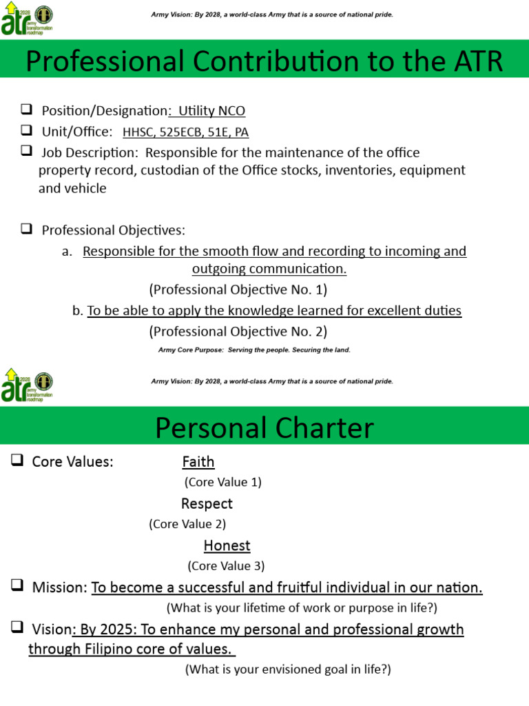 TSG Abenoja (Personal Scorecard) 2019 | PDF