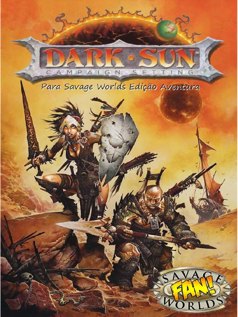 Savage Dark Sun Swade | PDF | Elfos | Humano