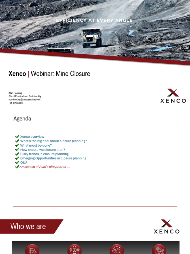 Xenco Sustainability - Closure Webinar | Download Free PDF | Sustainability | Governance