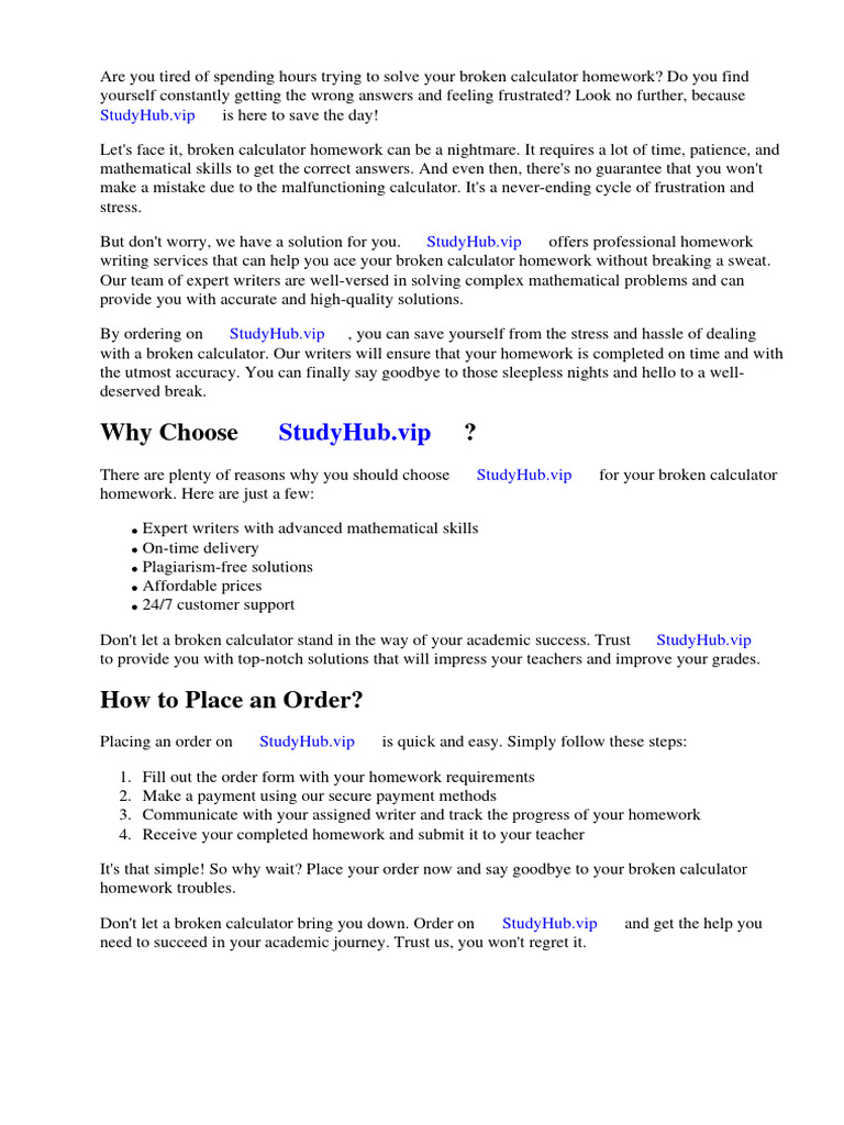 Homework Help for Broken Calculators | PDF | Http Cookie | Homework