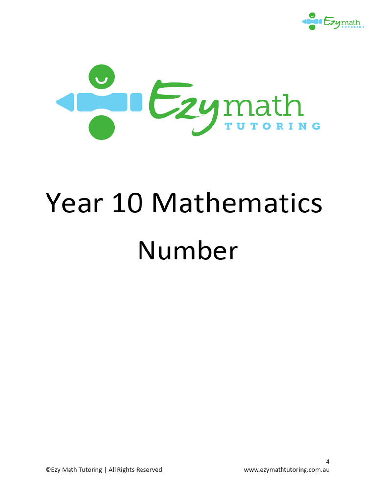 Year 10 Math: Indices & Surds Guide | PDF | Interest | Compound Interest
