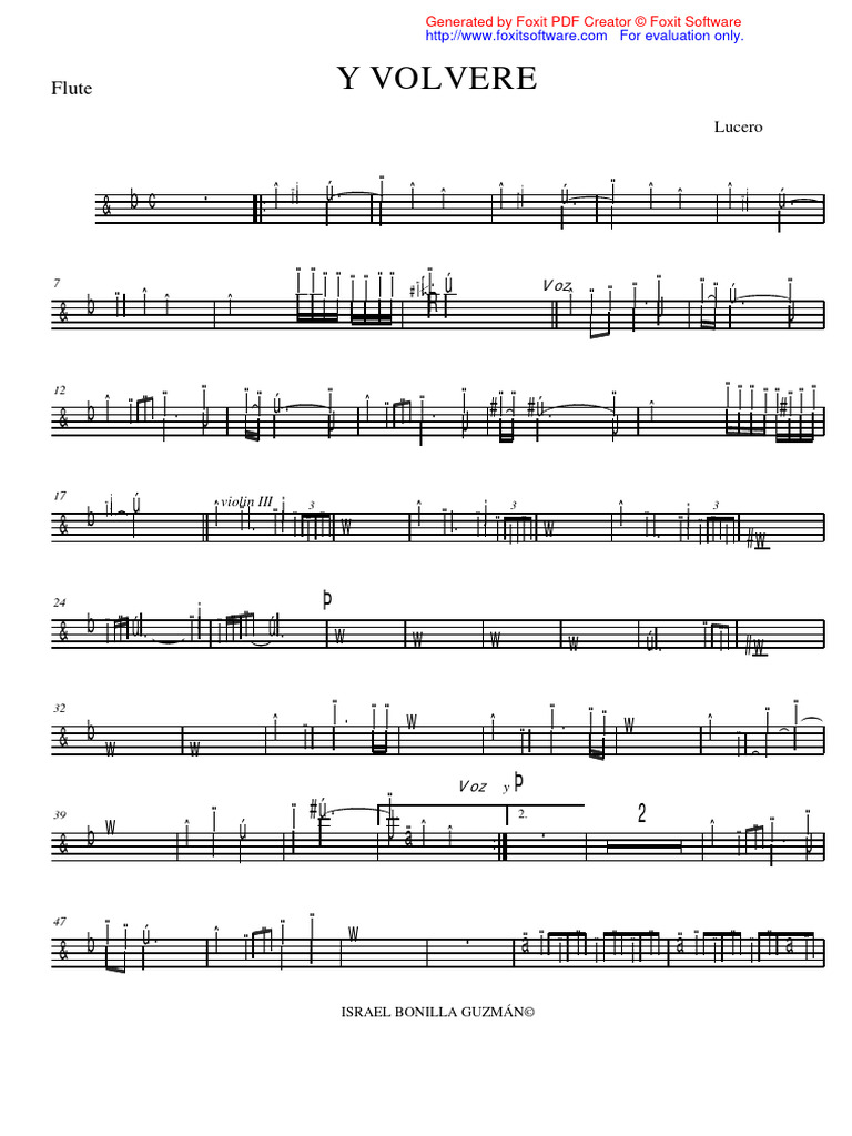 Y Volvere | PDF