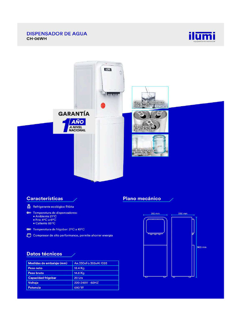 Ficha Tecnica CH-06. | PDF