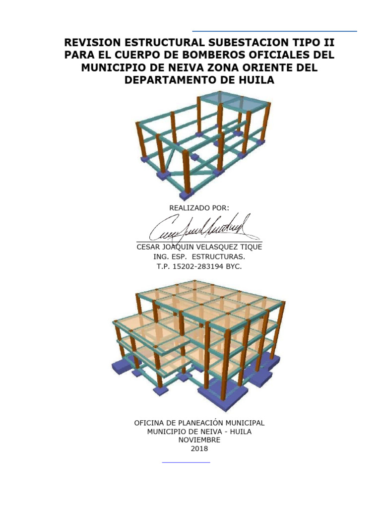Revision Estructural Modificado | PDF | Fundación (Ingeniería) | Viga (Estructura)