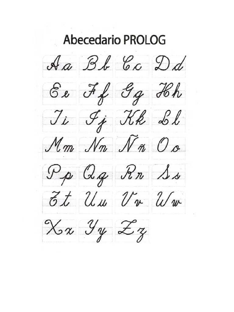 Abecedario Prolog | PDF Abecedario Prolog | PDF