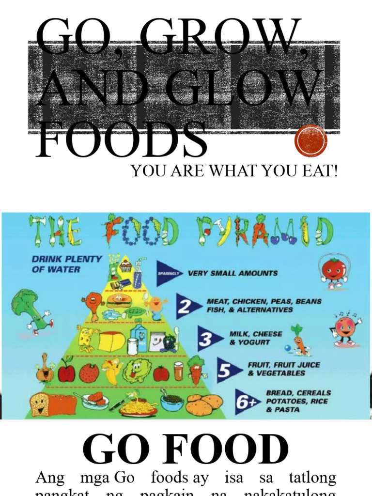 Go, Grow, and Glow Foods | PDF