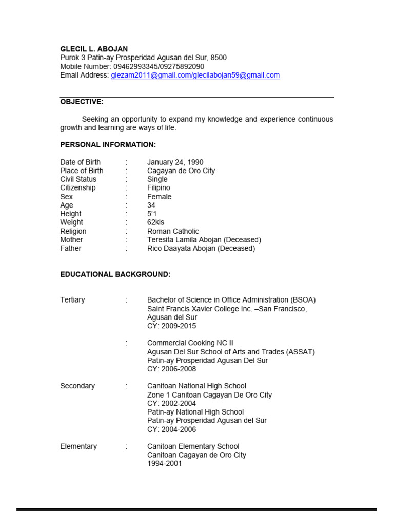 GLA Application Updated With Signature 2024 PDF | PDF | Social Science