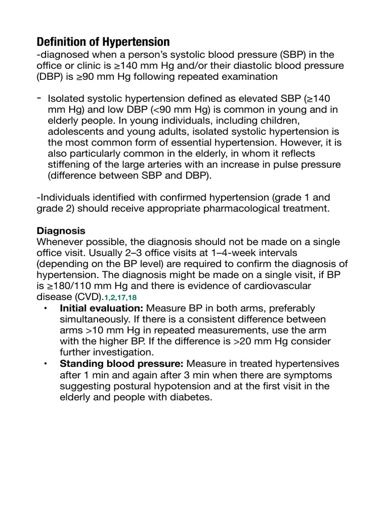 Hypertension | PDF | Hypertension | Blood Pressure