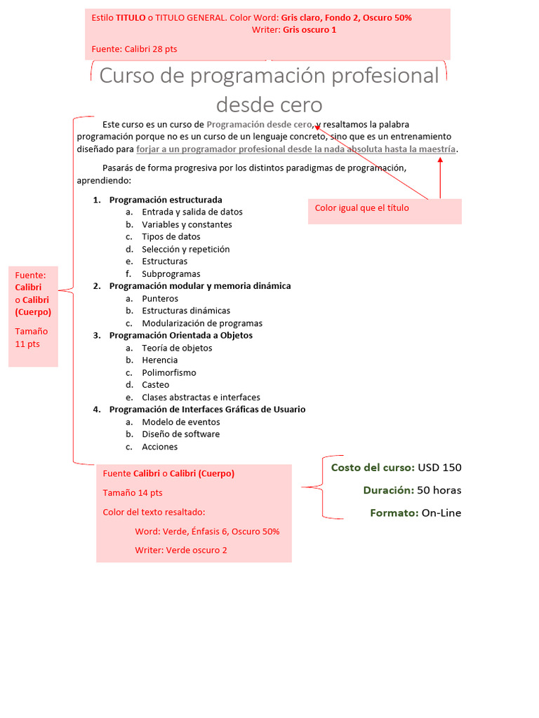 Curso Integral de Programación | PDF