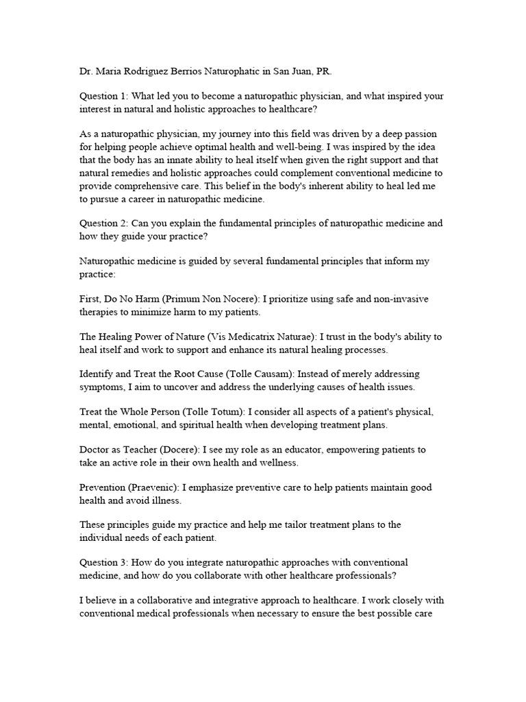 HW310 unit 7 assign | PDF | Naturopathy | Health Care