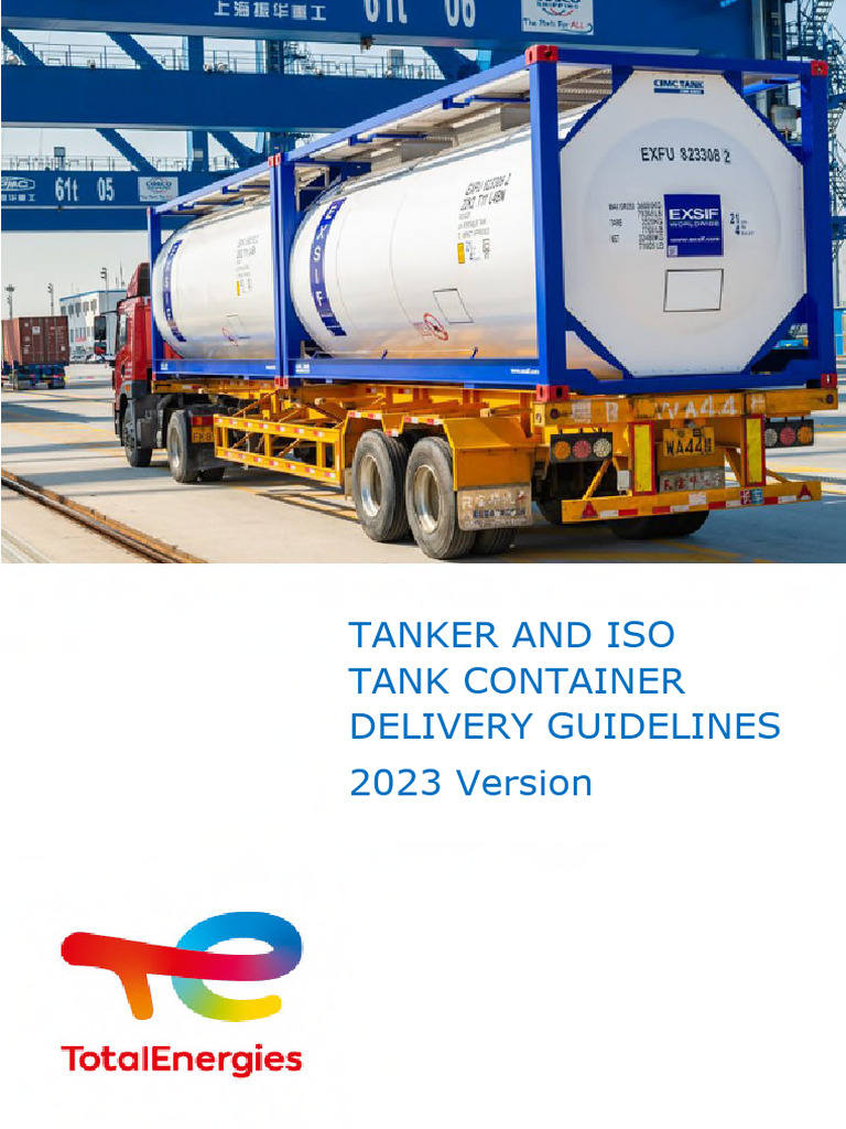 Tanker and Iso Tank Container Delivery Guideline 2023 | PDF | Valve ...