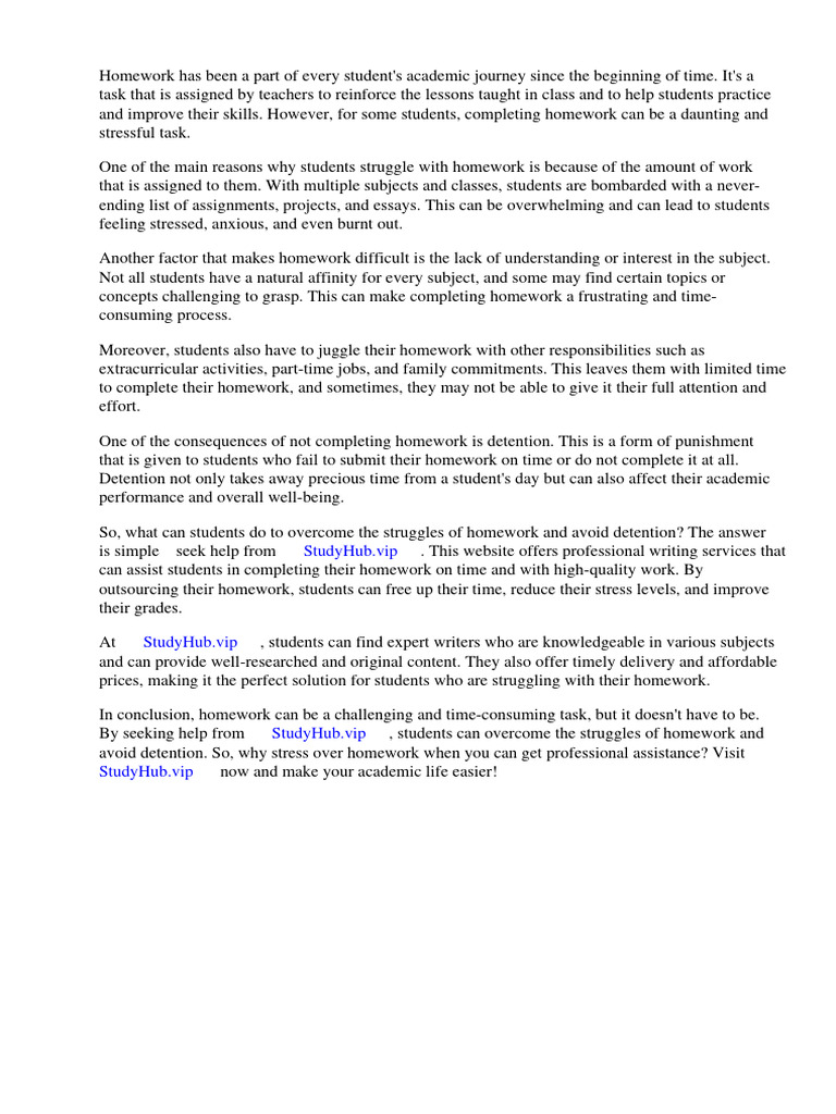 He Assigned Me Homework Gives Me Detention | PDF | Homework | Teachers