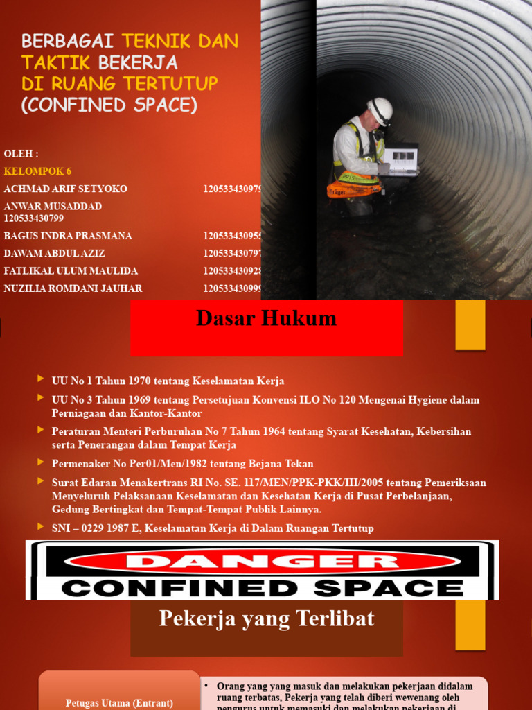 Confined Space | PDF