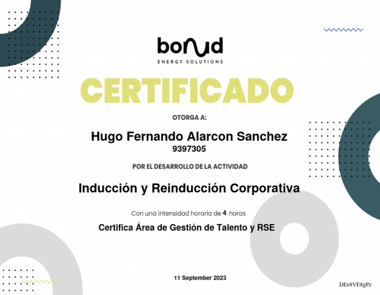 Certificado_Induccin_y_Reinduccin_Corporativa | PDF