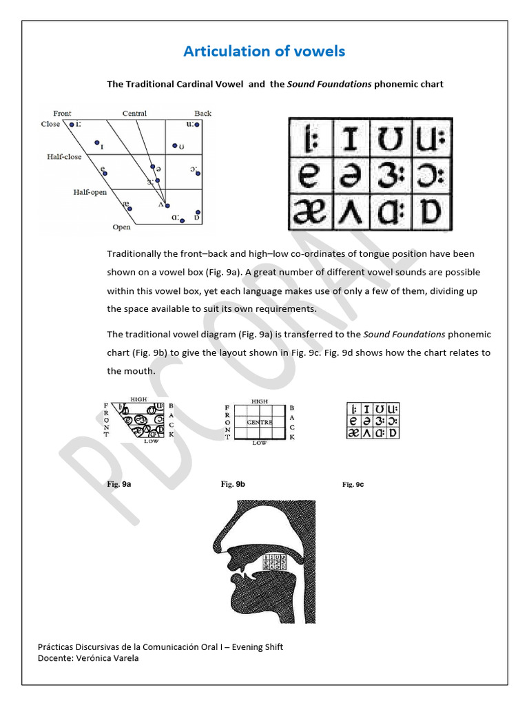 Articulation of Vowels | PDF | Vowel | Languages