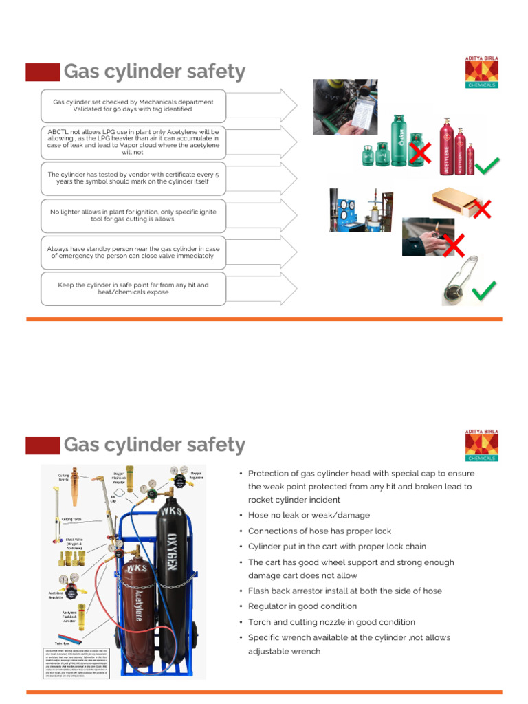 Cutting Gas Cylinder | PDF