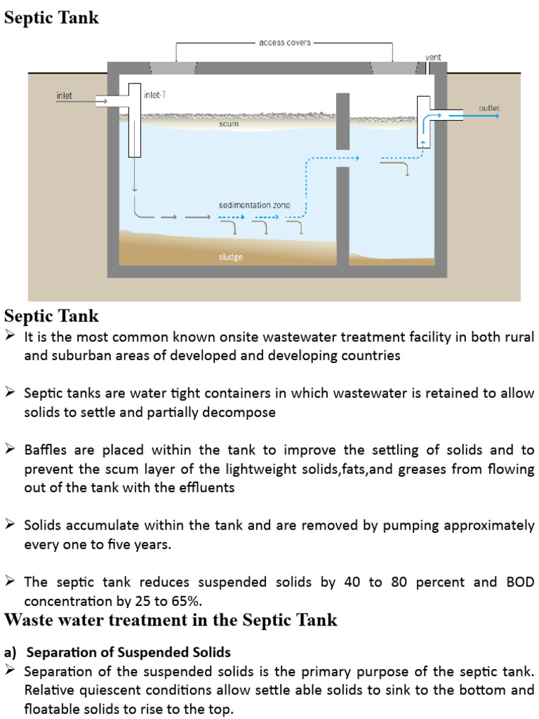 Septic Tank | PDF | Septic Tank | Sewage Treatment