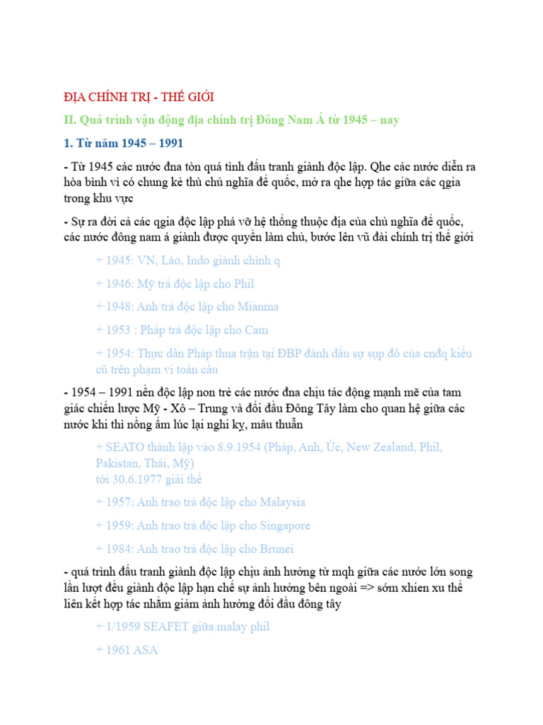 ĐỊA CHÍNH TR1 | PDF