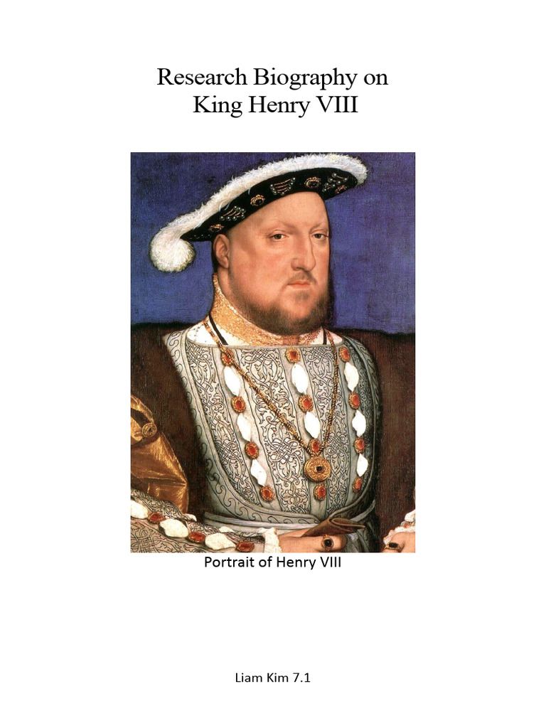Research Biography on King Henry VIII | PDF | England | Kingdom Of England