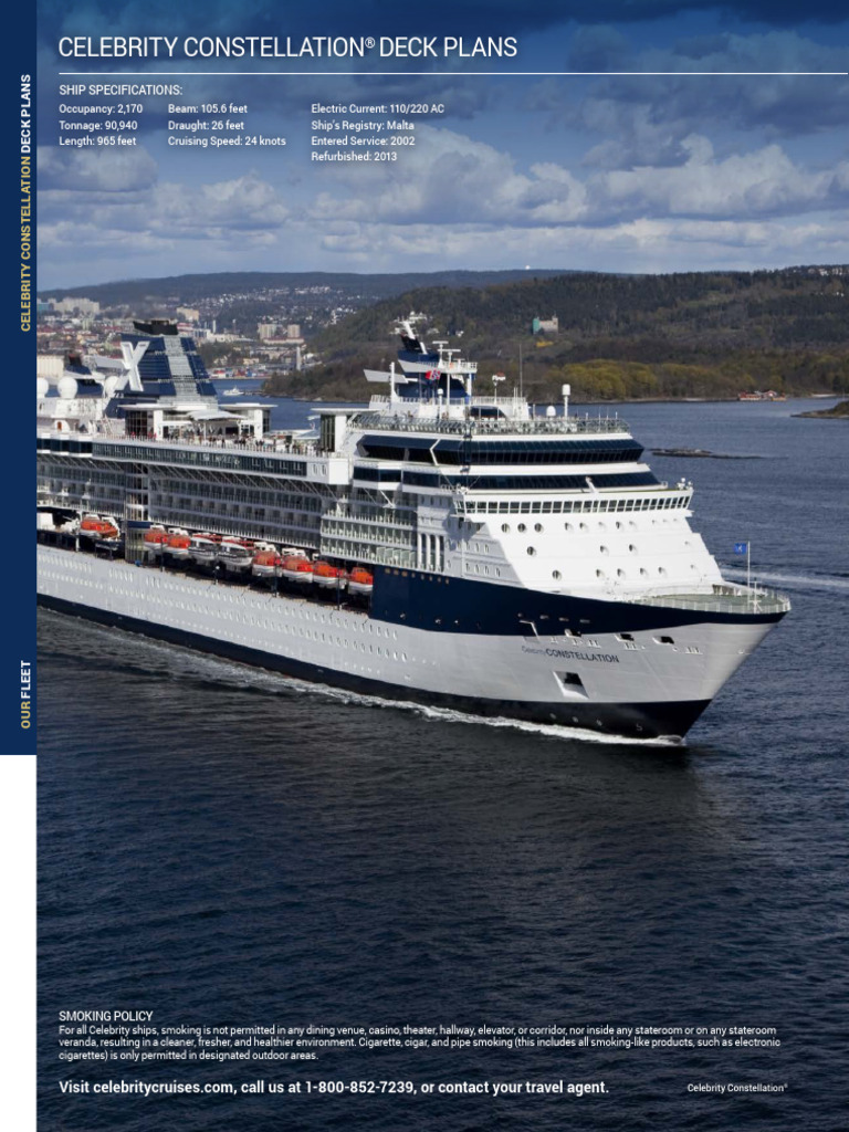 Constellation Deck Plans | PDF | Water Transport | Shipping